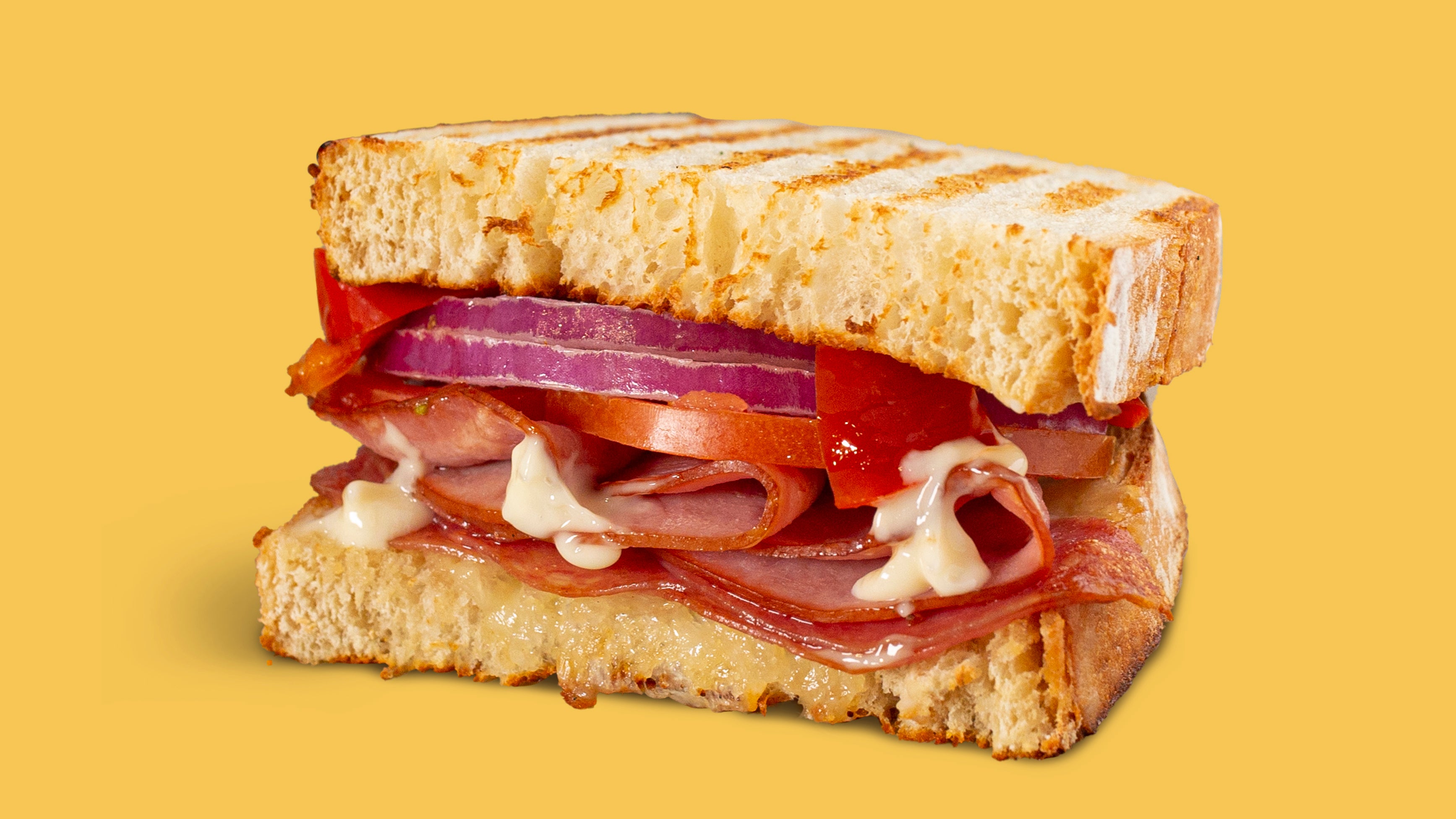 ITALIAN SALAMI MELT | The JAVA HOUSE & HEIRLOOM Salad Company